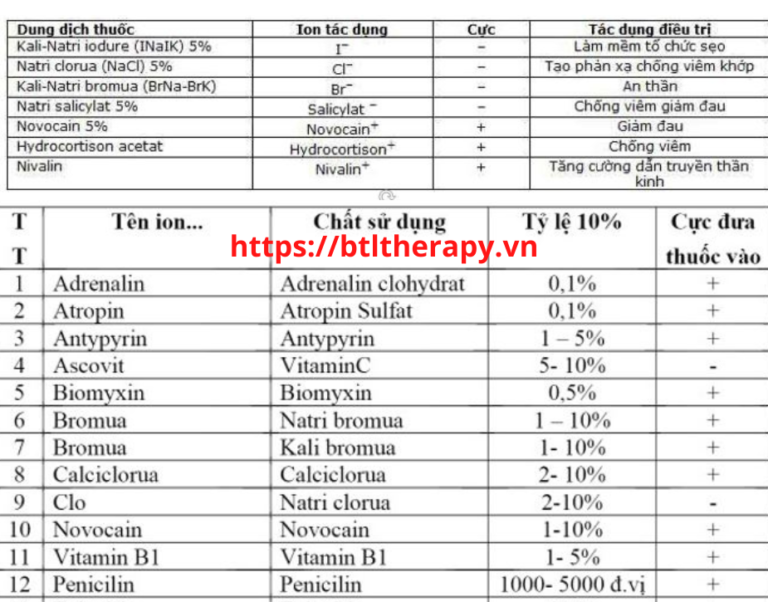 Máy Điện Phân Thuốc BTL- 4625 Smart