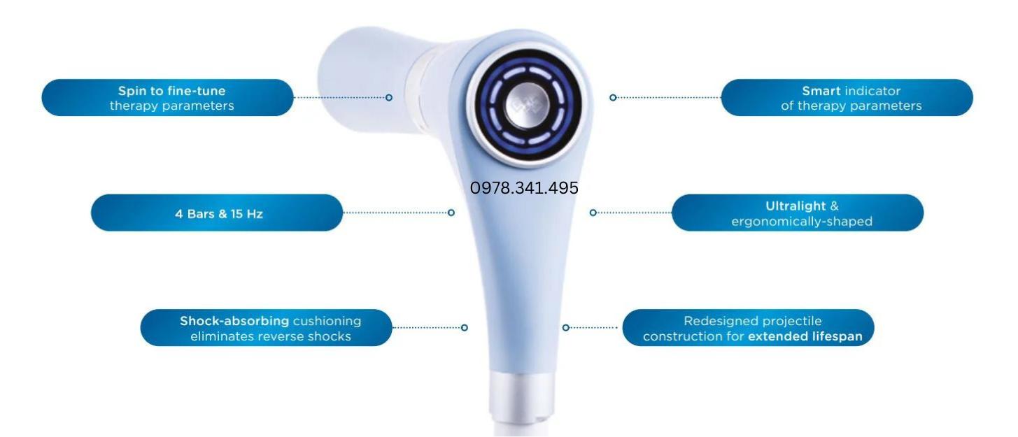 Máy Sóng Xung Kích Trị Liệu BTL 6000 RSWT